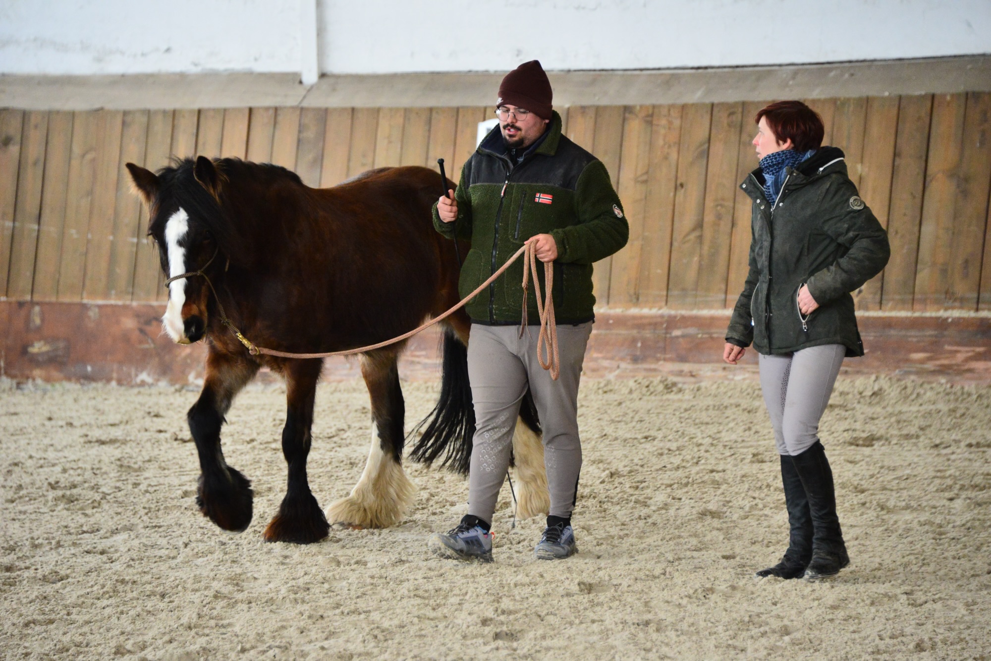 Chloé et Goodie avec Blaise Meier | Société hippique des DGM Menthue